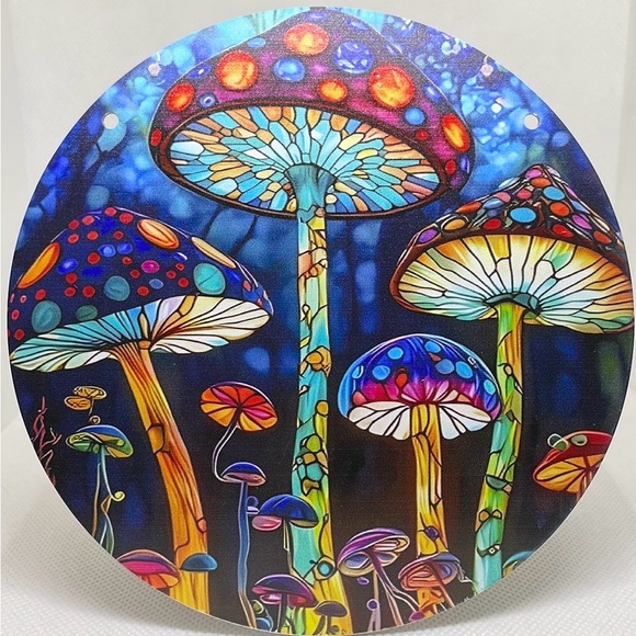 Accents | Suncatcher Acrylic Mushroom Decorative Window Decor New ...